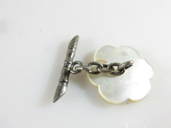 Antique Chinese Export Figural Floral MOP Sterling Go… - Gem