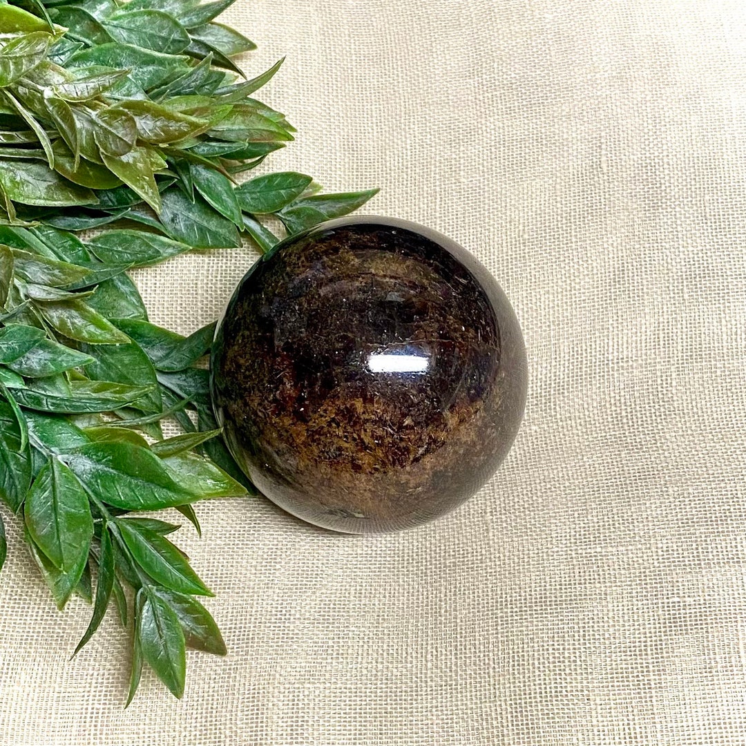 Garnet Sphere - Etsy