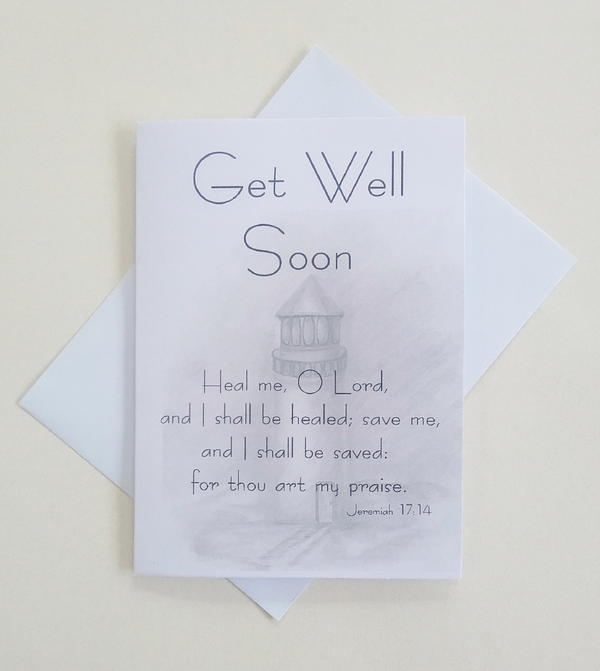 Christian Get Well Soon Card