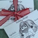 Holiday Baking Recipe Card Set Christmas Santa Recipe Cards - Etsy