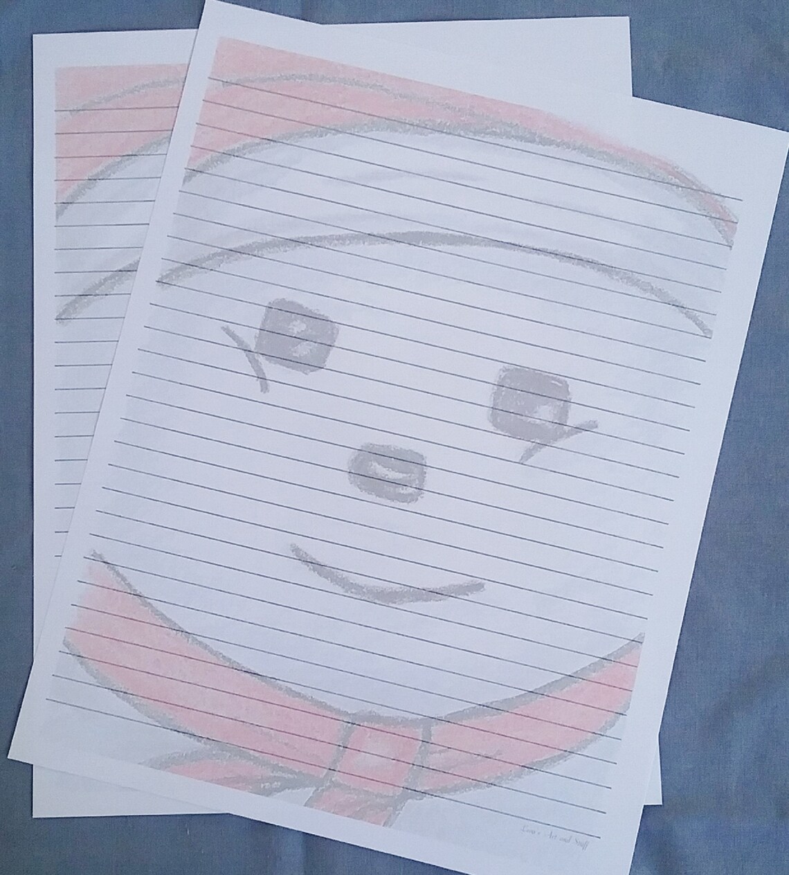 Christmas Snowman Stationery Letter Sheets / Christmas Writing - Etsy