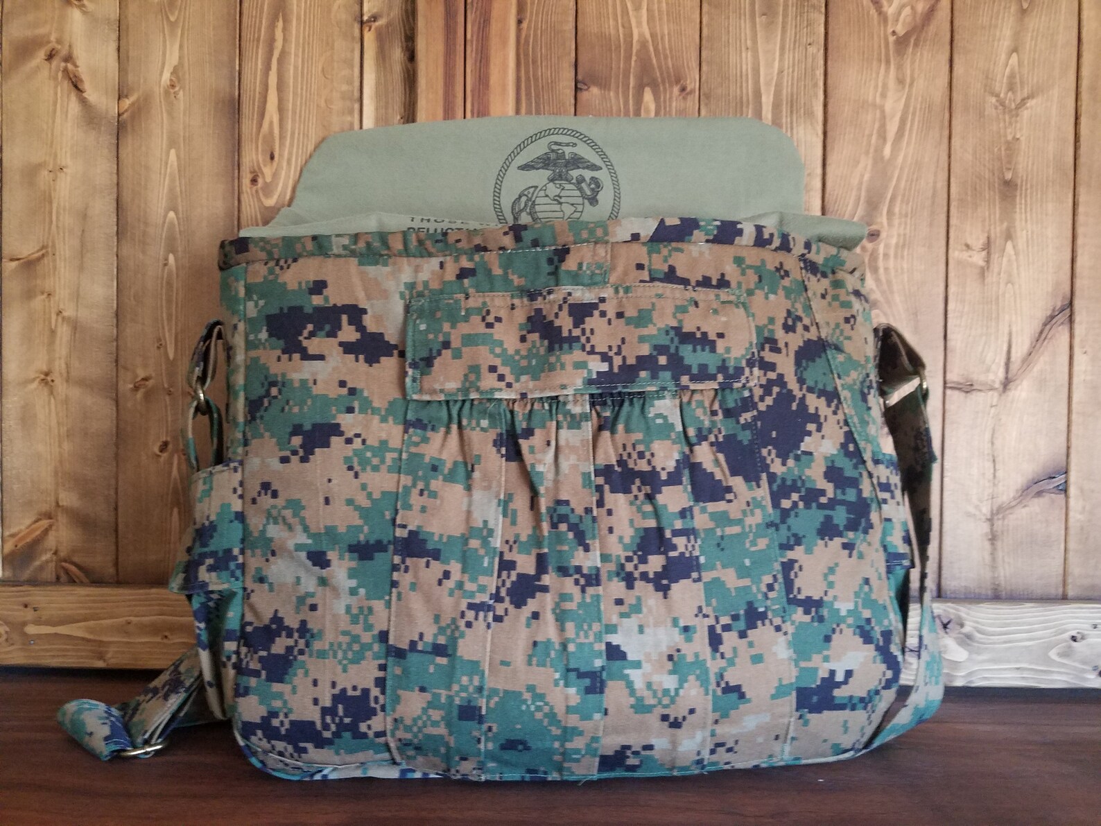 Military Messenger Bag Custom Handmade From Your Uniform - Etsy
