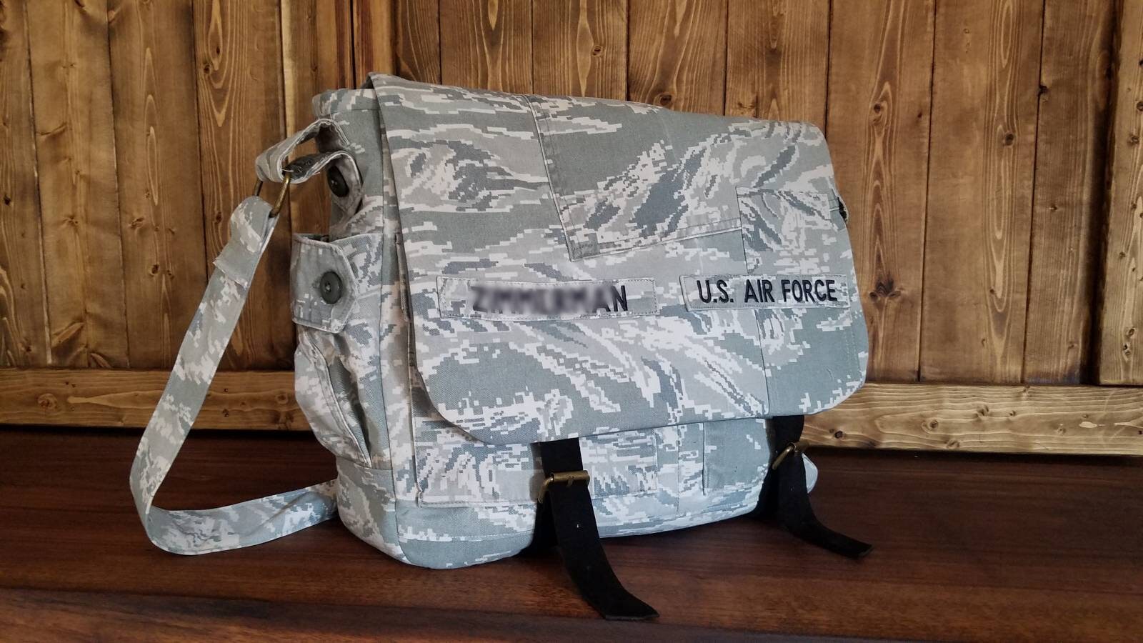 Military Messenger Bag Custom Handmade From Your Uniform - Etsy
