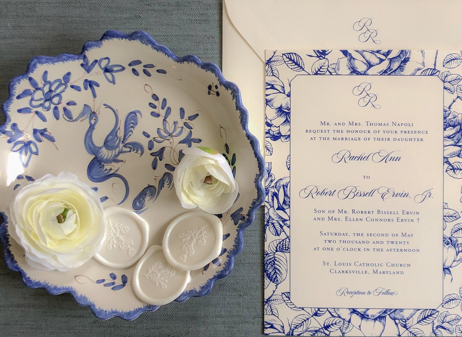 Chinoiserie Toile Sample - Etsy