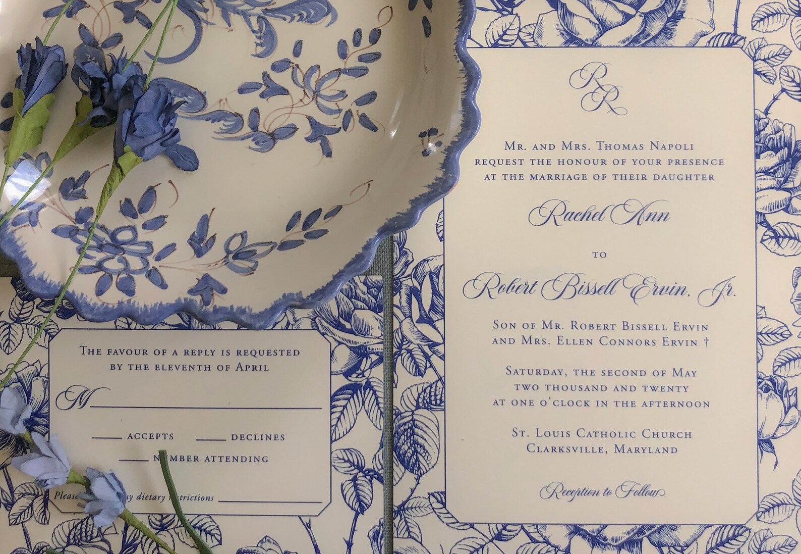 Chinoiserie Toile Sample | Etsy