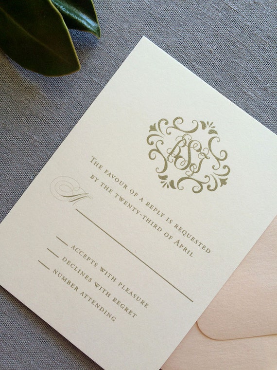 Paper & Party Supplies Invitations & Announcements Romantic Filigree ...