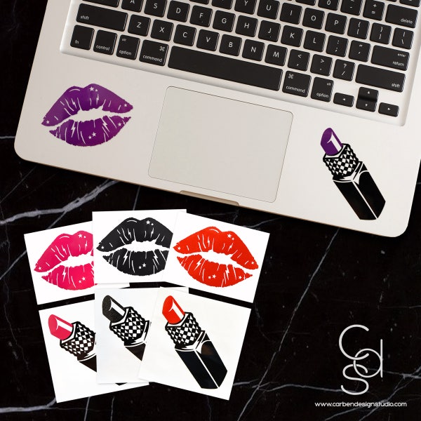 Lipstick Decal - Etsy