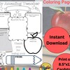 Teacher Appreciation, All About My Teacher Coloring Page, End of Year ...