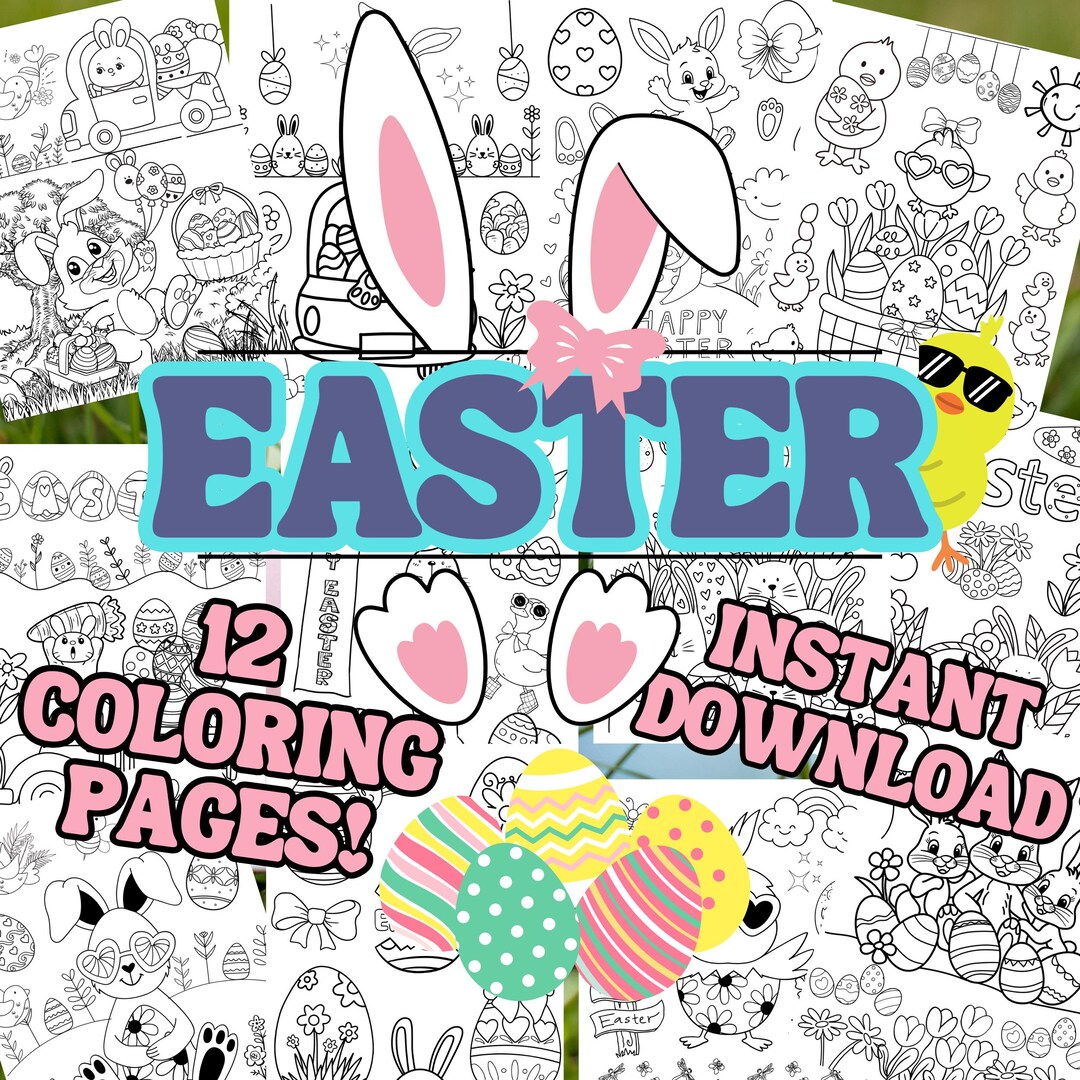 Easter Coloring Pages Easter Activities Sunday School Craft Coloring ...