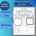 Papa Coloring Page, Papa Birthday Digital Download, Papa Father's Day ...
