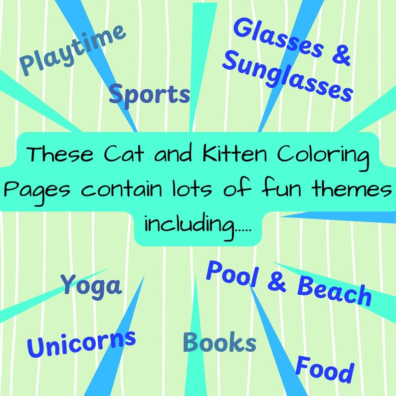 Funny Cat Coloring Pages Kitten Coloring Sheet Cat Printable Coloring ...