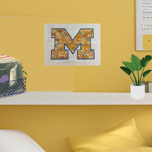 University Michigan - Etsy