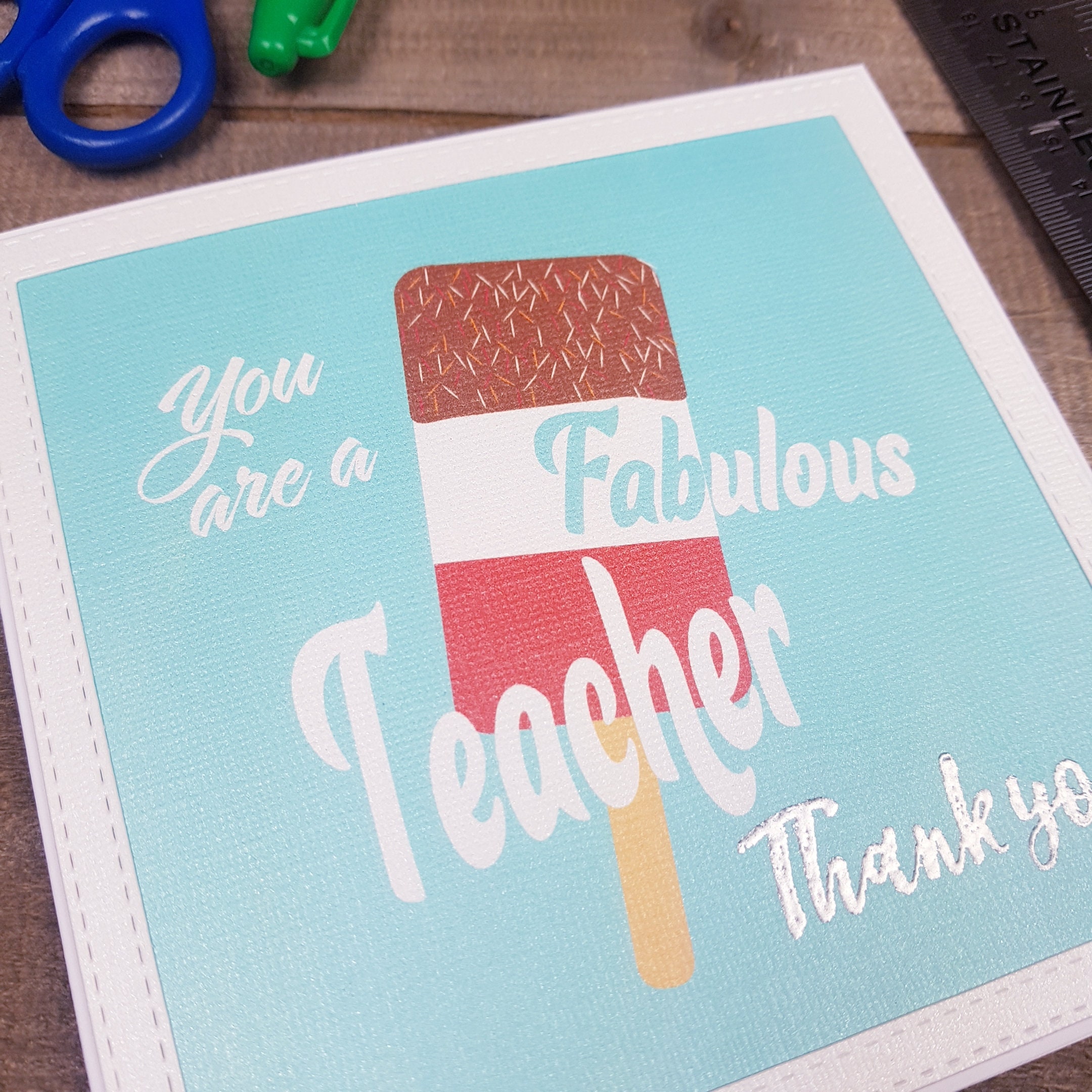 I Will Miss You Cards For Teachers