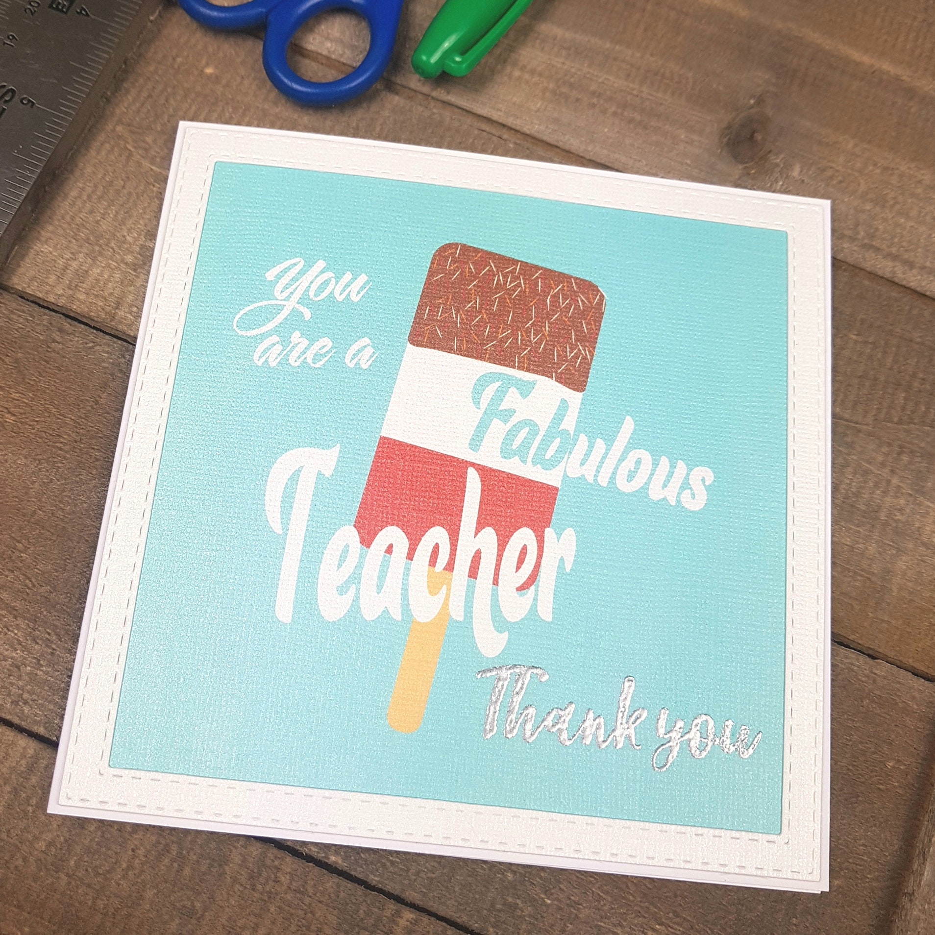 I Will Miss You Cards For Teachers