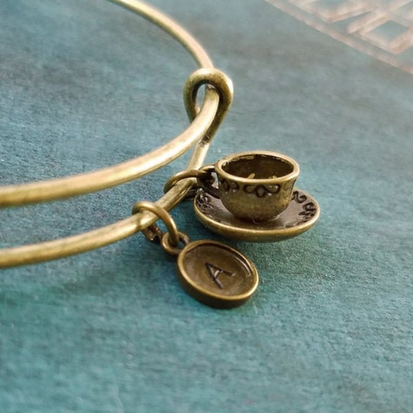 Teacup Bracelet - Etsy