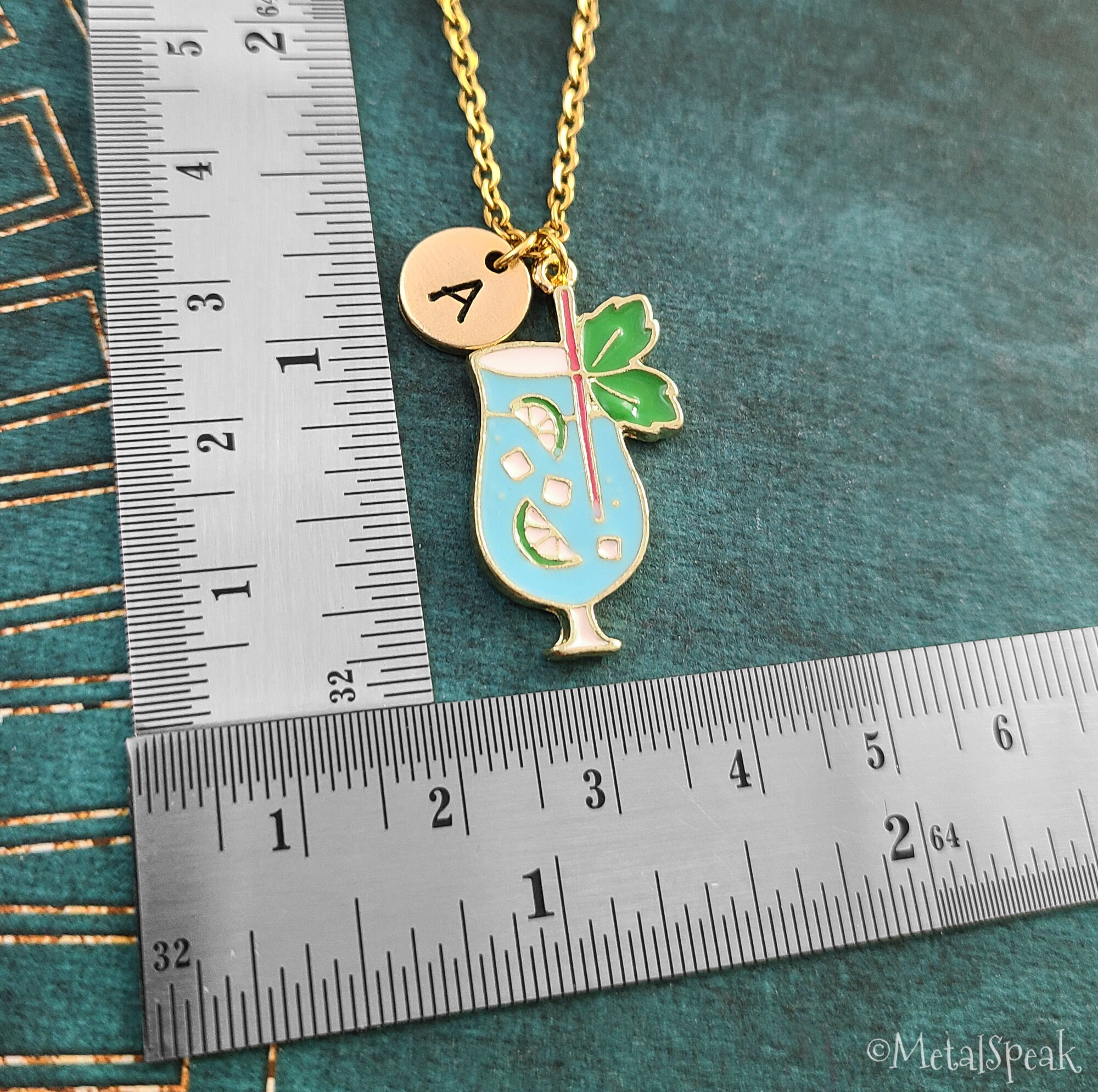 Cocktail Bangle Bracelet Tropical Drink Bracelet Alcohol | Etsy