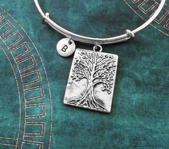 Tree Bangle Bracelet Tree Bracelet Tree of Life Bracelet | Etsy