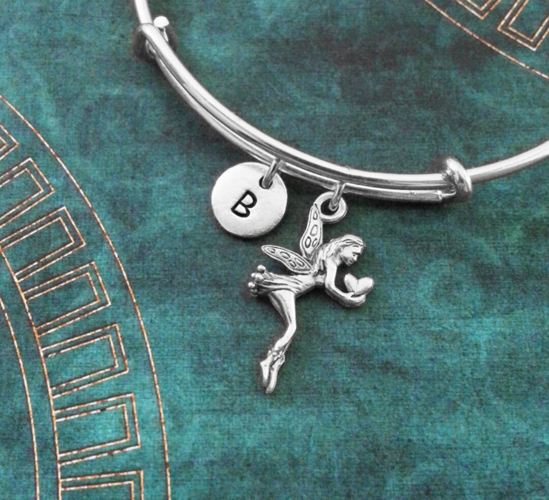 Fairy Bangle Bracelet Fairy Bracelet Fantasy Bracelet Charm Bracelet ...