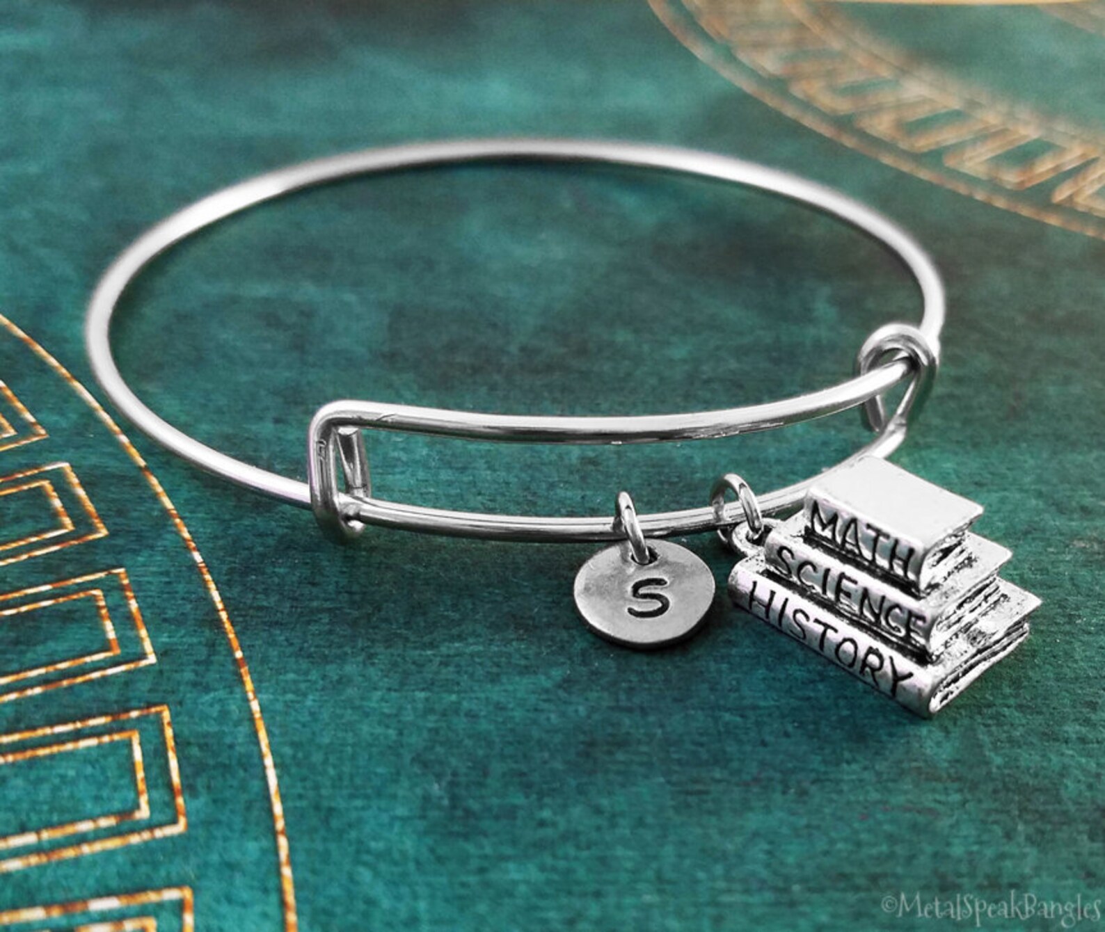 Textbooks Bangle Bracelet Textbook Bracelet Book Bracelet | Etsy