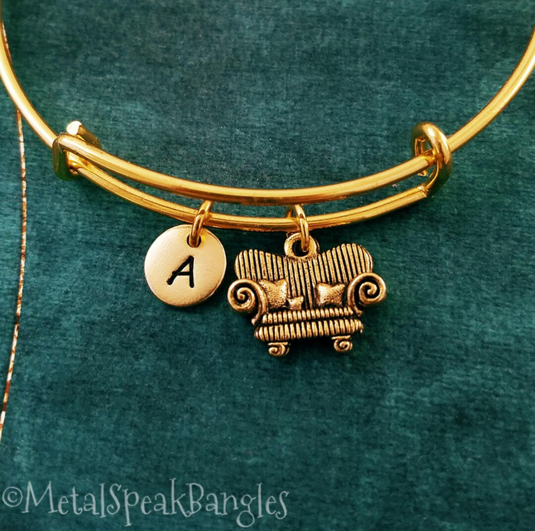 Couch Bracelet Couch Bangle Sofa Bracelet Furniture Charm Bracelet ...