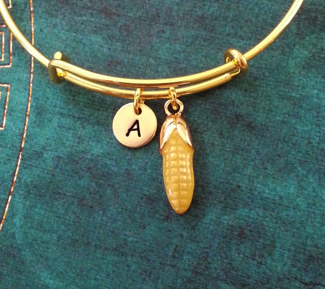 Corn Bangle Corn Bracelet Corn Jewelry Farmer Jewelry Farm Girl Corn on ...