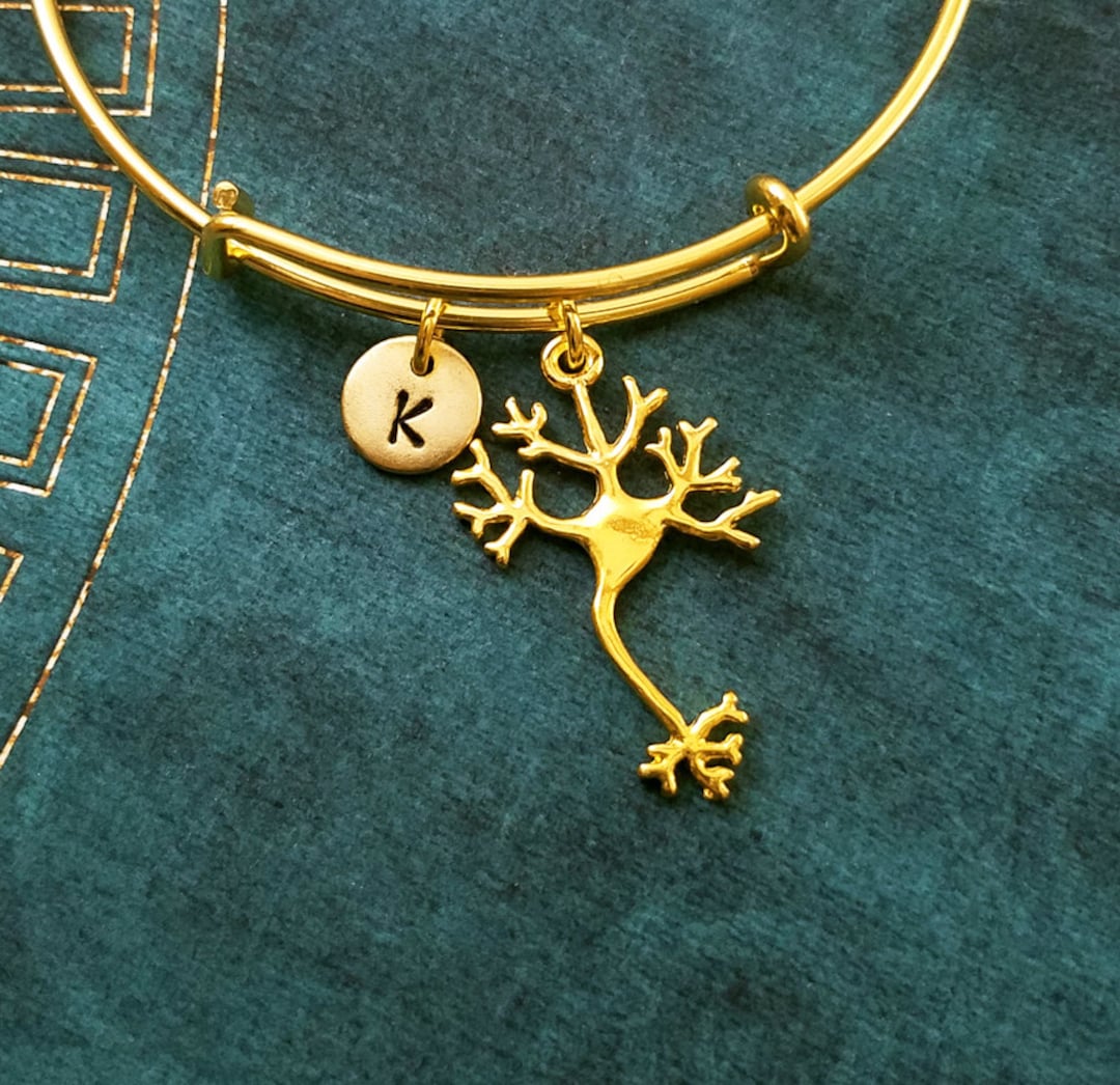 Neuron Bangle Neuron Bracelet Brain Cell Bangle Nerve Cell Neurologist ...