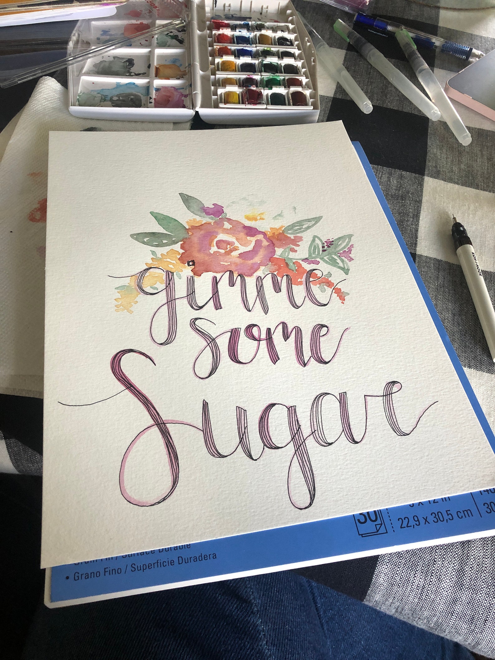 Custom Watercolor Signs - Etsy UK