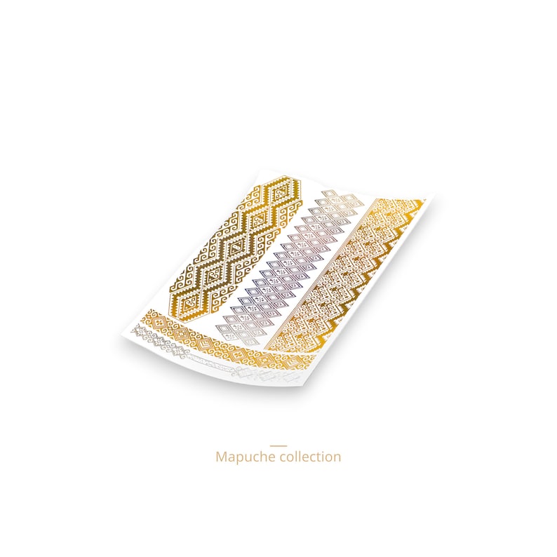Gold Tattoo - Mapuche Collection - Etsy