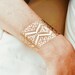 Gold Tattoo - Mapuche Collection - Etsy