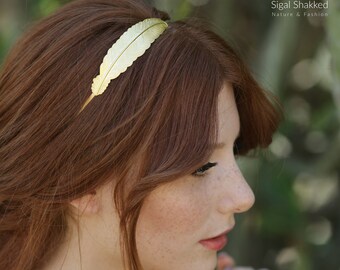 Greek Goddess Headpiece Roman Hairpiece Feather Headband | Etsy