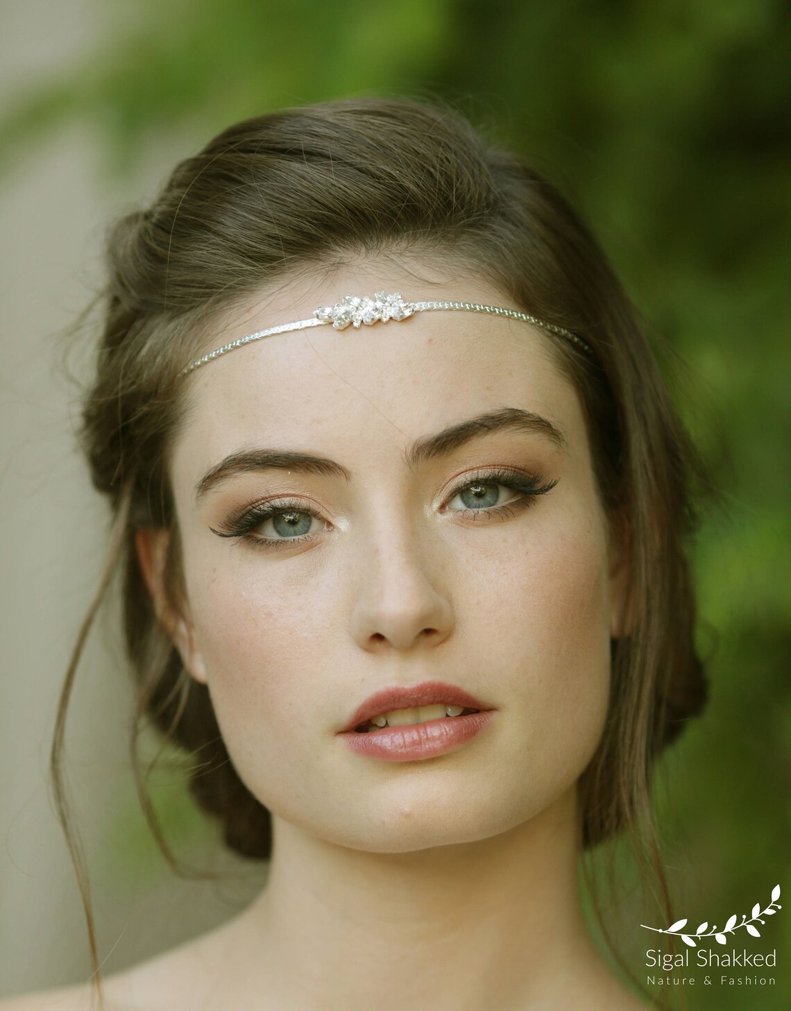 Boho Bridal Headpiece Head Chain Bridal Hair Chain | Etsy