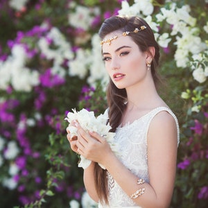 Bridal Open Cuff Bracelet, Arm Cuff Bracelet, Wedding Bracelet ...