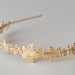 Woodland Headband Gold Leaf Tiara Wedding Leaf Tiara - Etsy