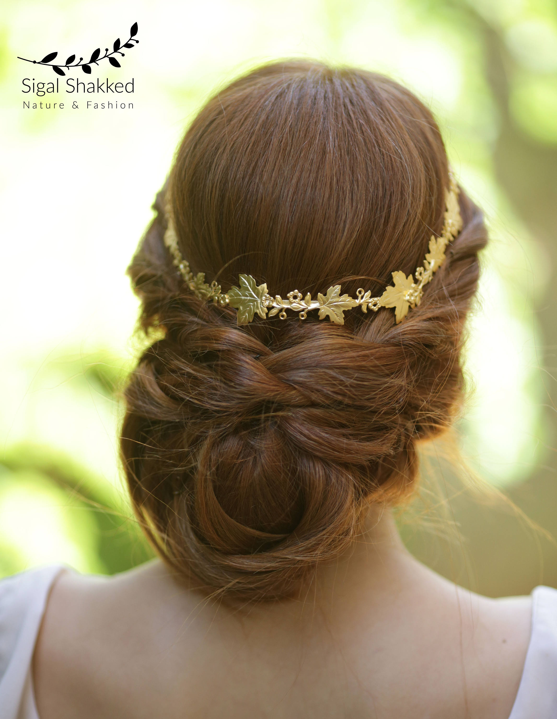 Greek Goddess Headpiece, Grecian Wreath, Bridal Headpiece, Wedding ...