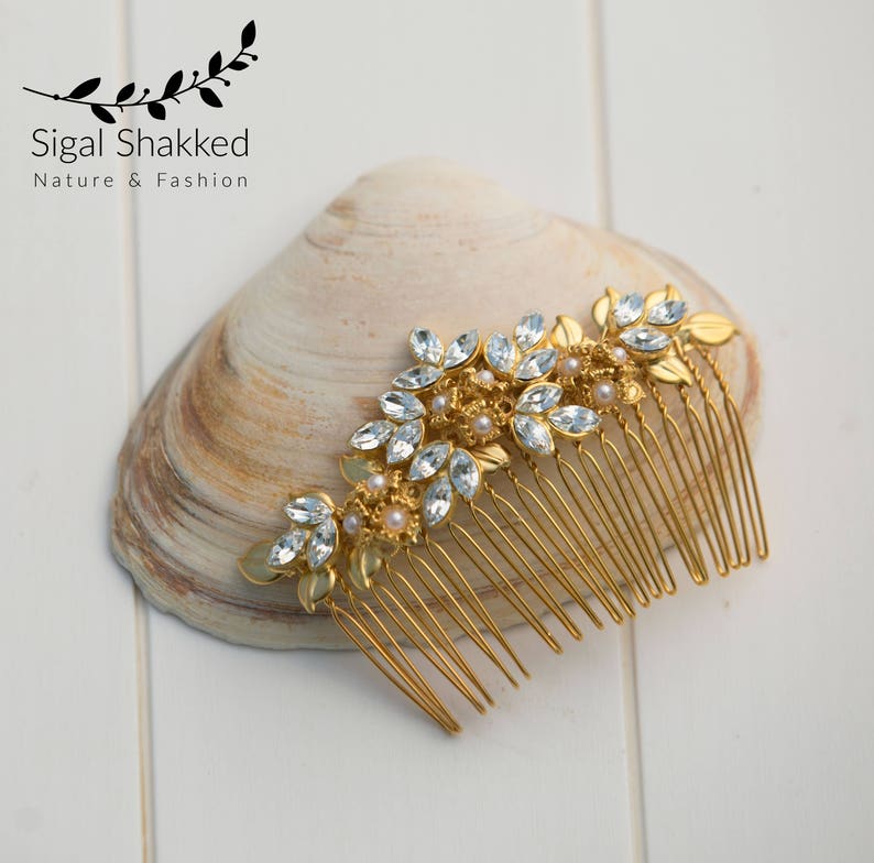 Bridal Comb Crystal Comb Bridal Headpiece Rhinestone Comb | Etsy