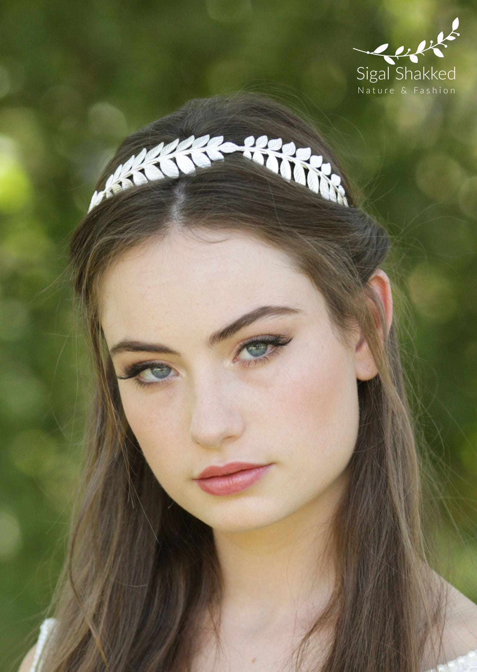 Leaf Crown, Grecian Crown, Bridal Headpiece, Wedding Crown, Bridal ...