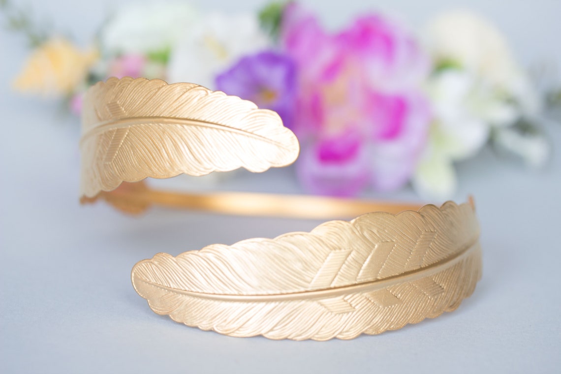 Greek Upper Arm Cuff Bracelet Goddess Arm Band Wedding | Etsy
