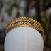 Greek Goddess Hair Vine Bridal Gold Leaves Headband Laurel - Etsy