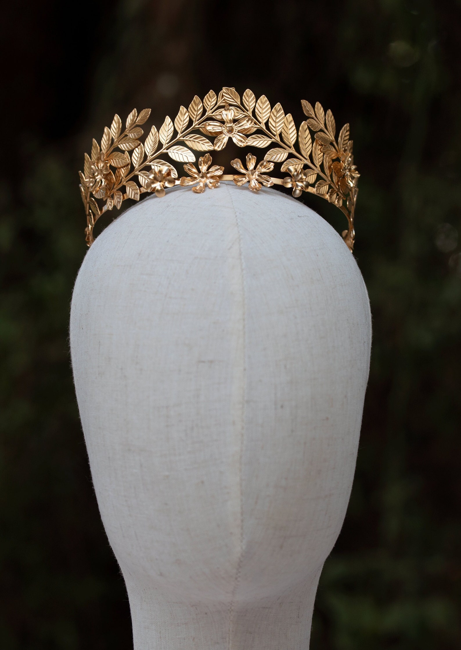 Goddess Crown Greek Tiara Grecian Crown Leaf Headband - Etsy
