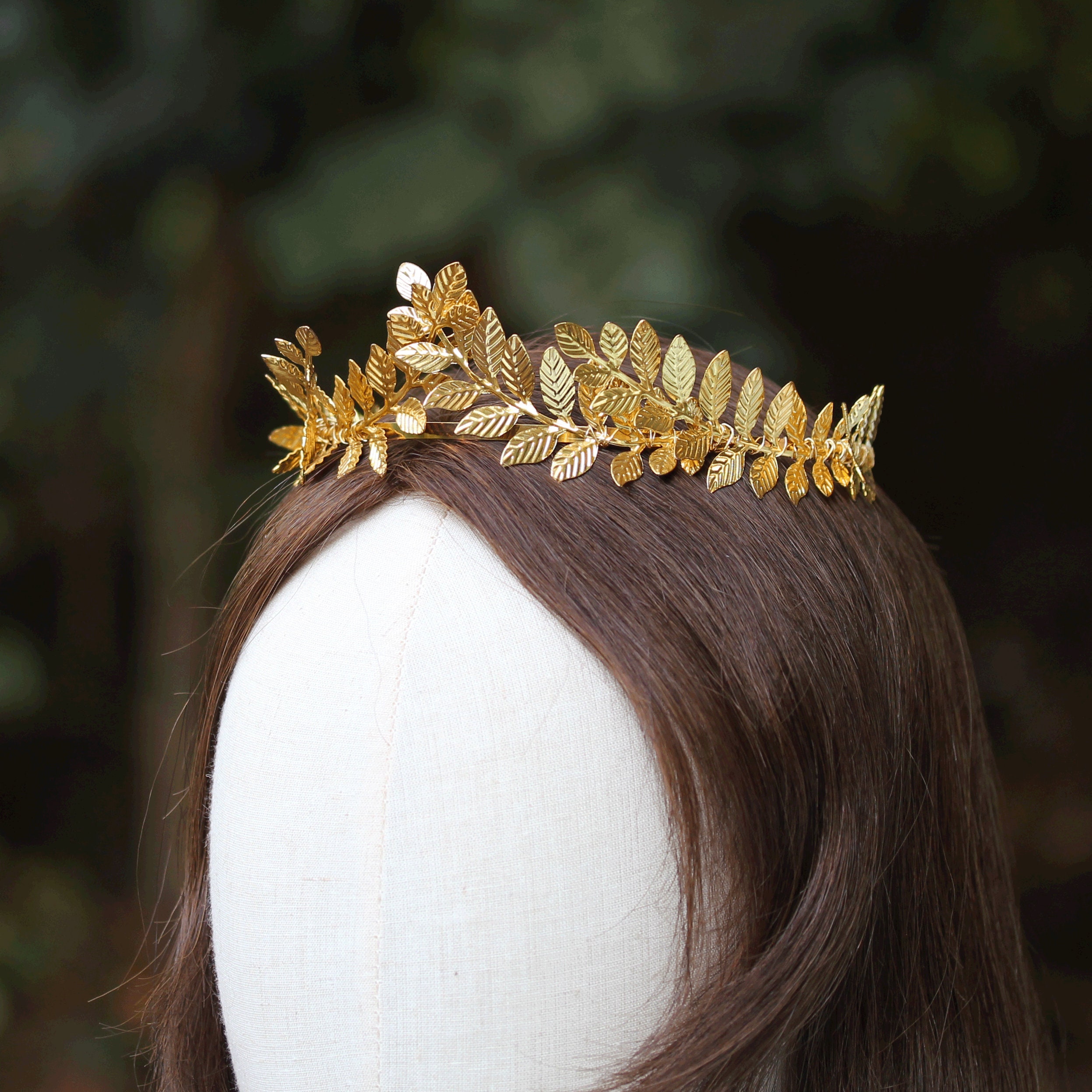 Discounted Version Olive Leaf Goddess Headband Leaves Headband Bridal Hair Accessories Grecian Crown Leaf Wreath Boho Laurel Wreath best
