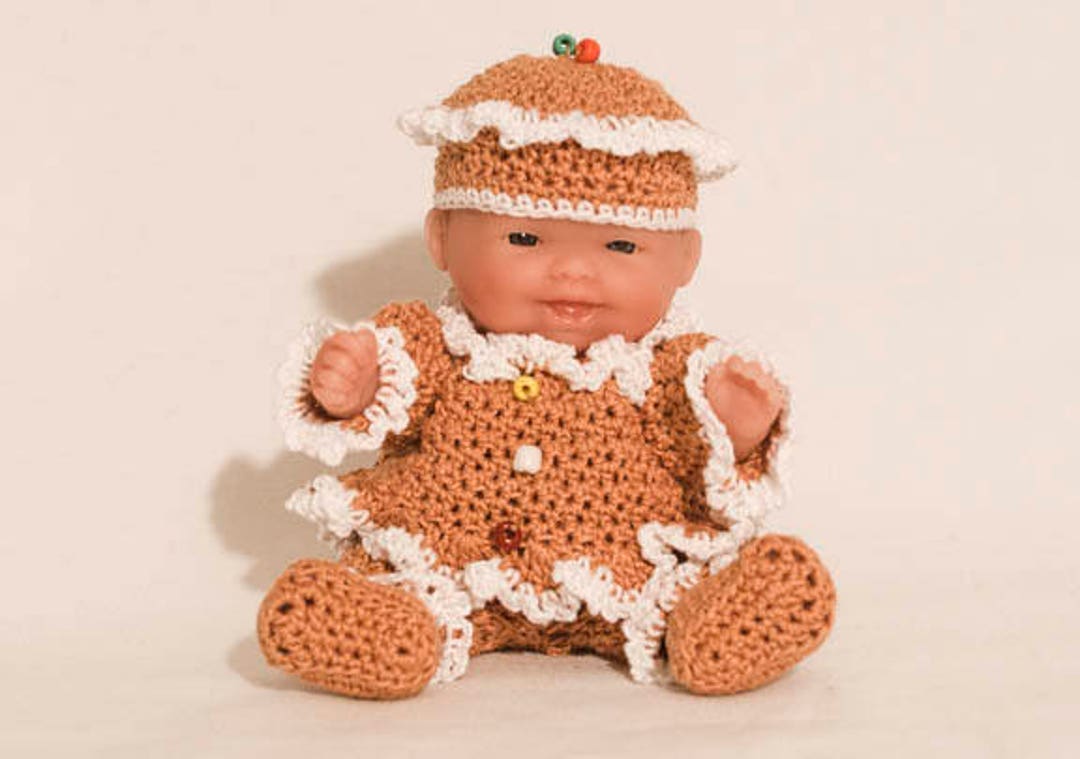 Gingerbread Outfit for the Itty Bitty Baby by Berenguer Lots to Love ...