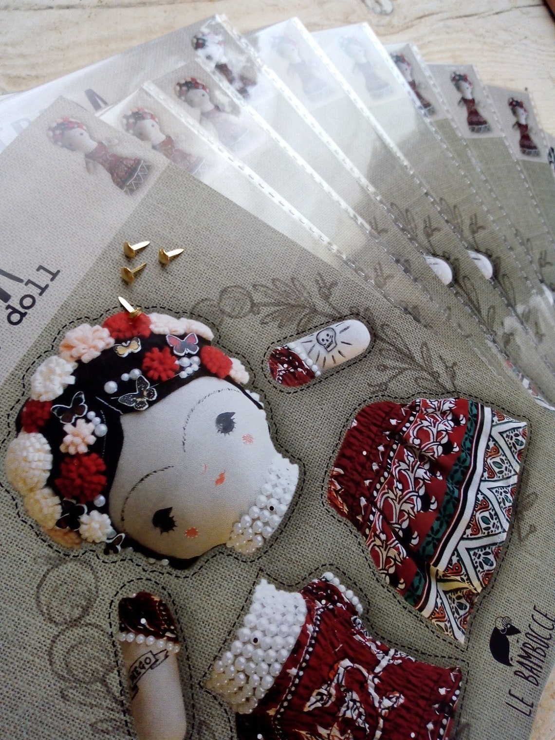 Set of 10 Paper Dolls Diy Paper Doll Kit _ Party | Etsy