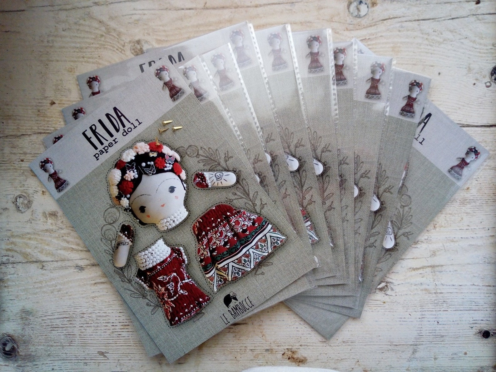 Set of 10 Paper Dolls Diy Paper Doll Kit _ Party | Etsy