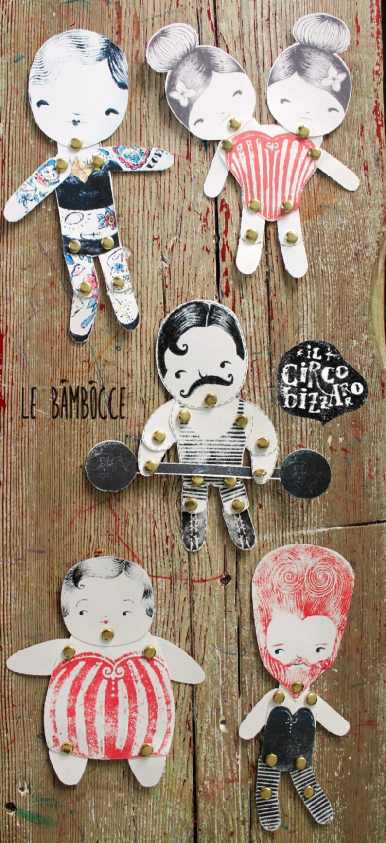 Diy Paper Doll Kit Party Decorationprintable Instant PDF - Etsy