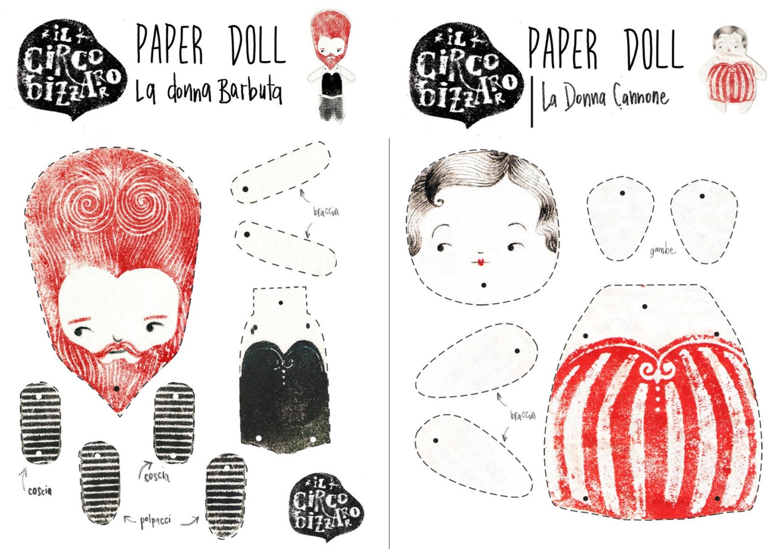 Diy Paper Doll Kit Party Decorationprintable Instant PDF - Etsy