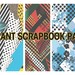 Vibrant Scrapbook Paper Seamless Geometric Digital Pattern, Etsy ...