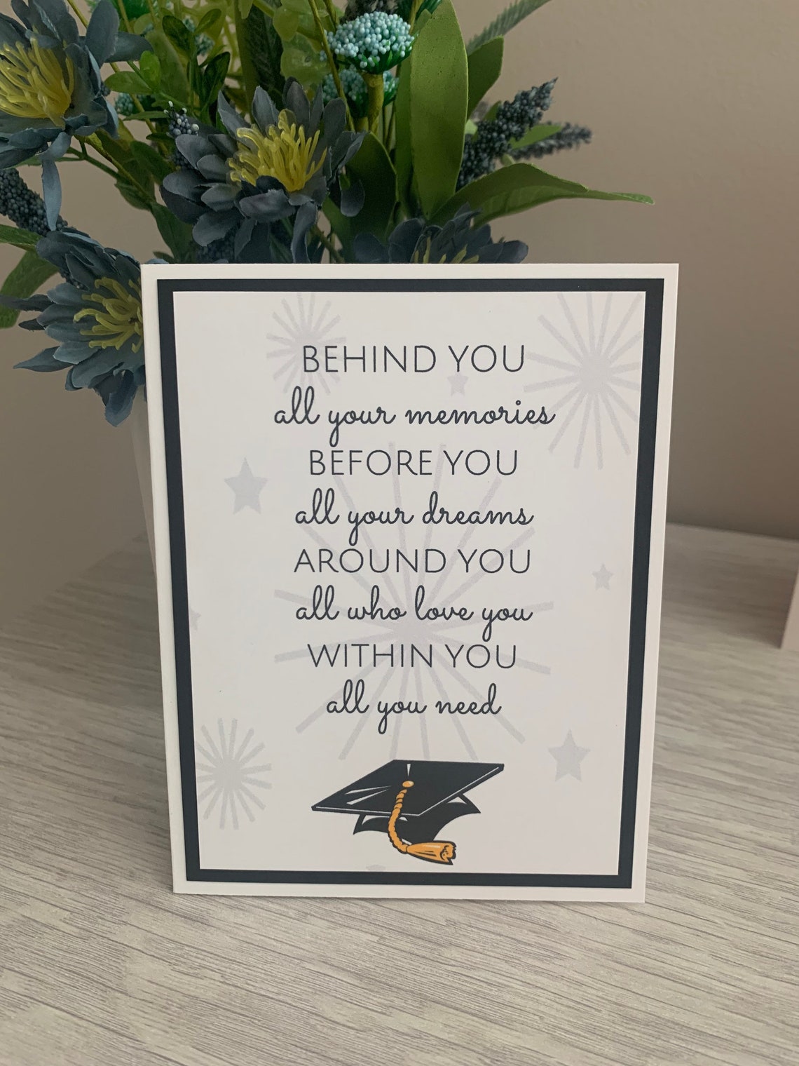 Graduation Card. Inspirational Card. Congrats Grad. Class of 2022 ...