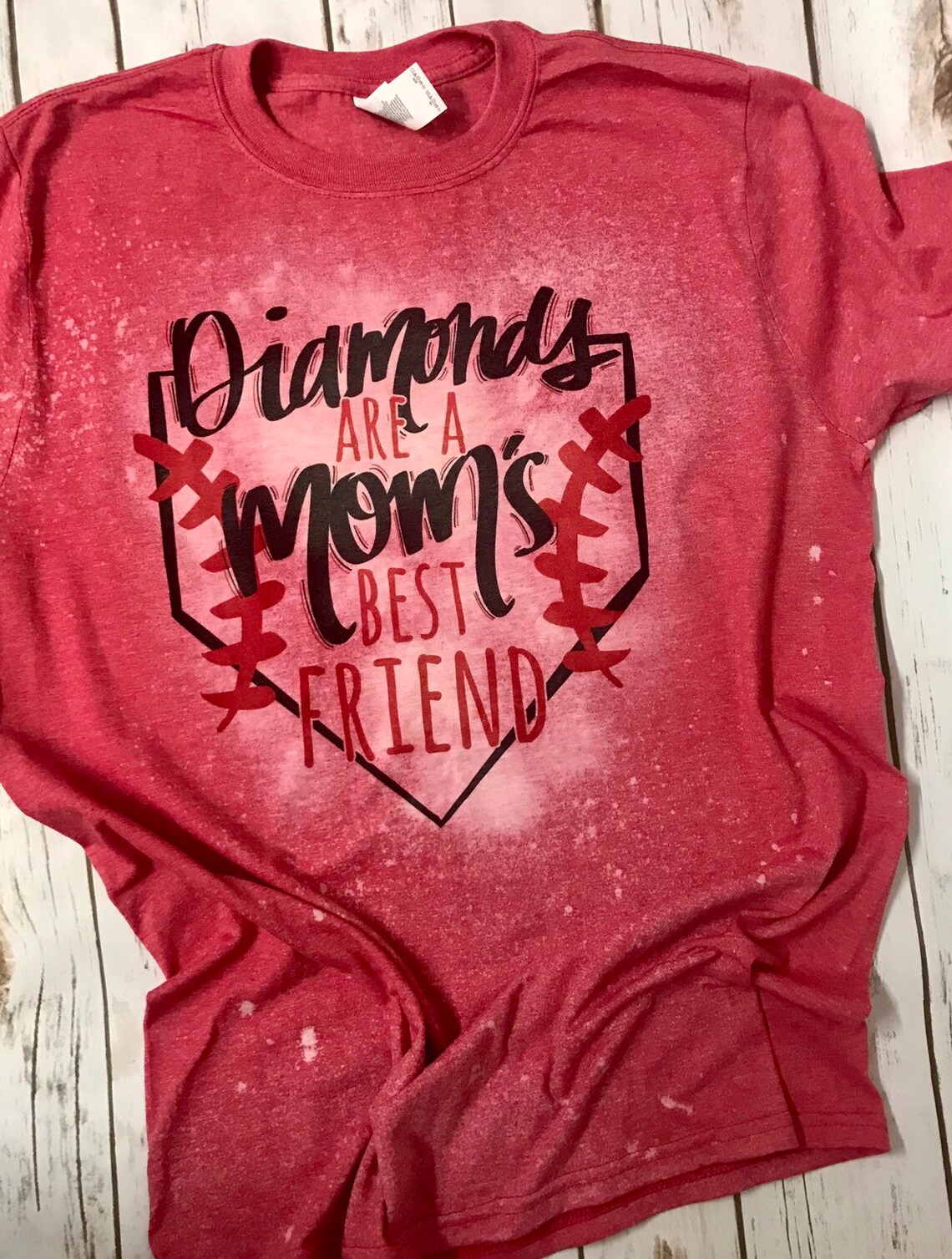 Bleached/ Distressed/ Vintage Diamonds Are a Moms Best Friend - Etsy