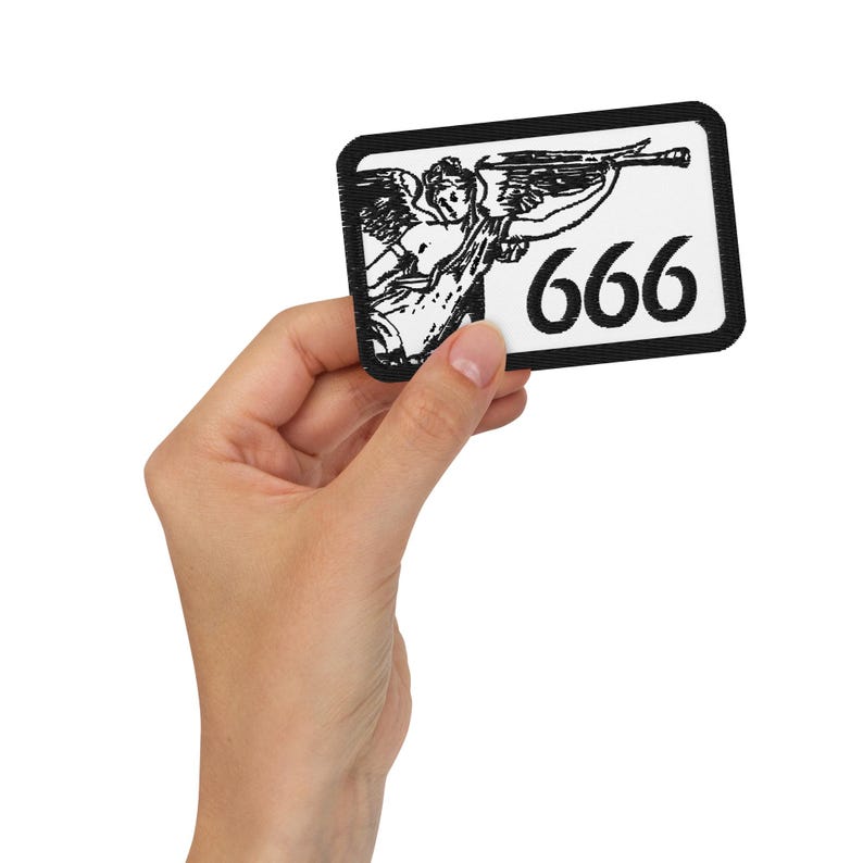 666 - Embroidered Patches - Etsy