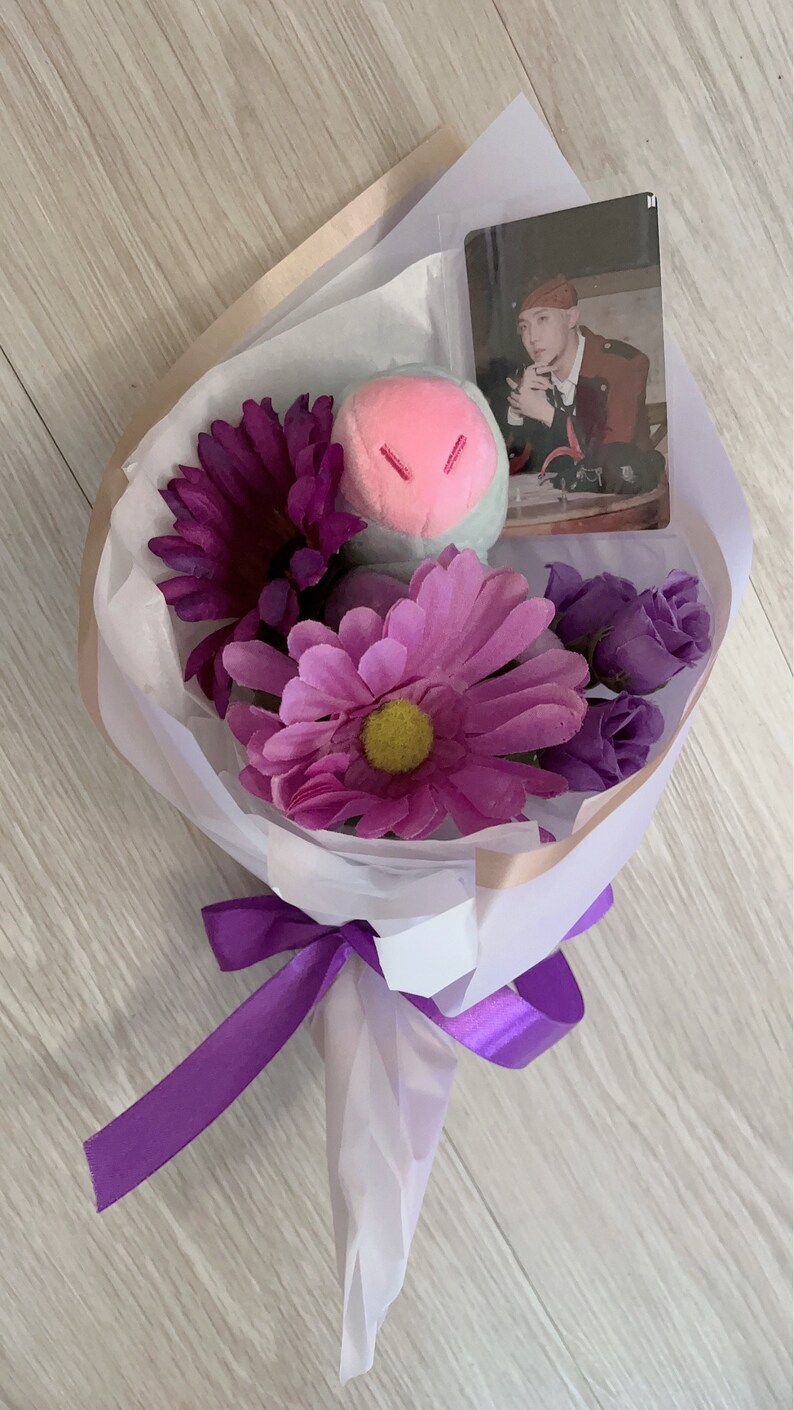 BTS Flower Bouquet - Etsy